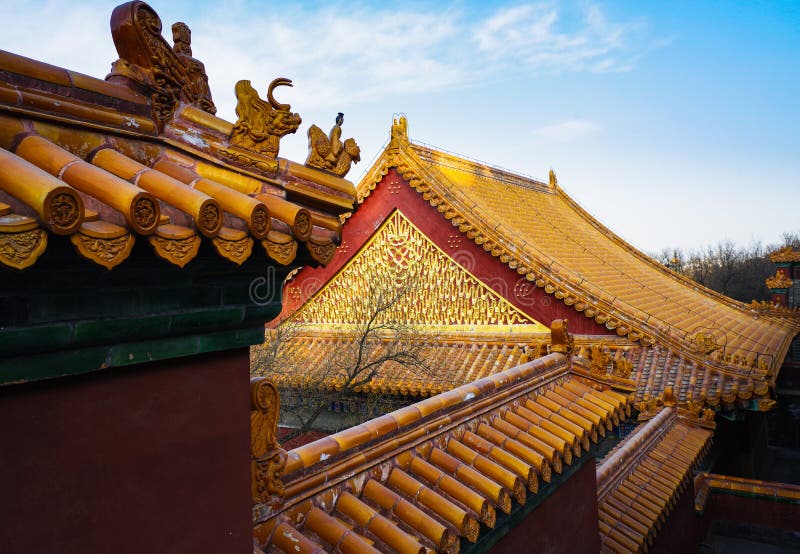 Ancient Orient Architecture in BeiJing Stock Photo - Image of orient ...
