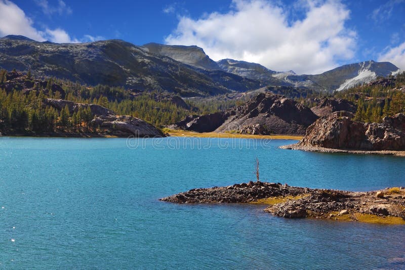 Magnificent azure lake stock image. Image of national - 17112897