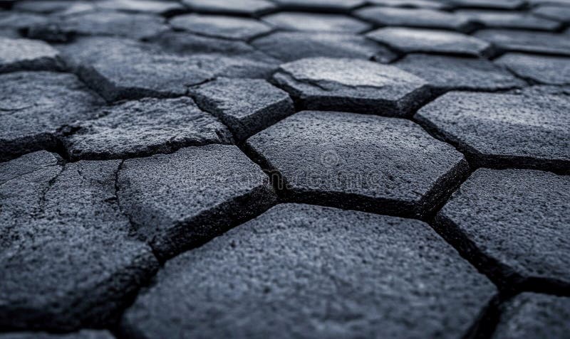 Magnificent Basalt Columns Create an Intricate Hexagonal Pattern at the ...