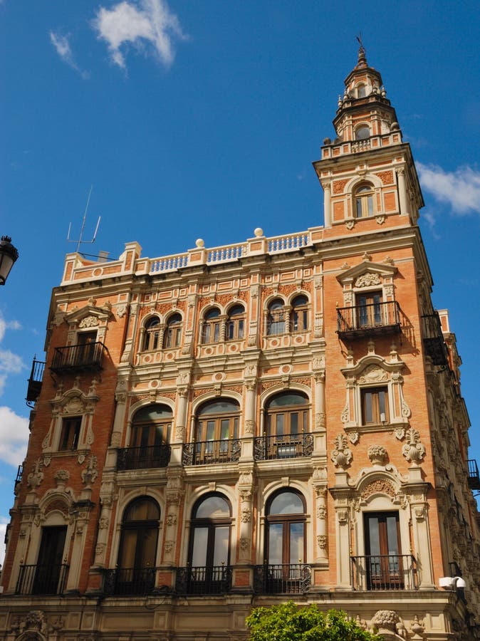 Magnificent building stock image. Image of seville, exterior - 24461381