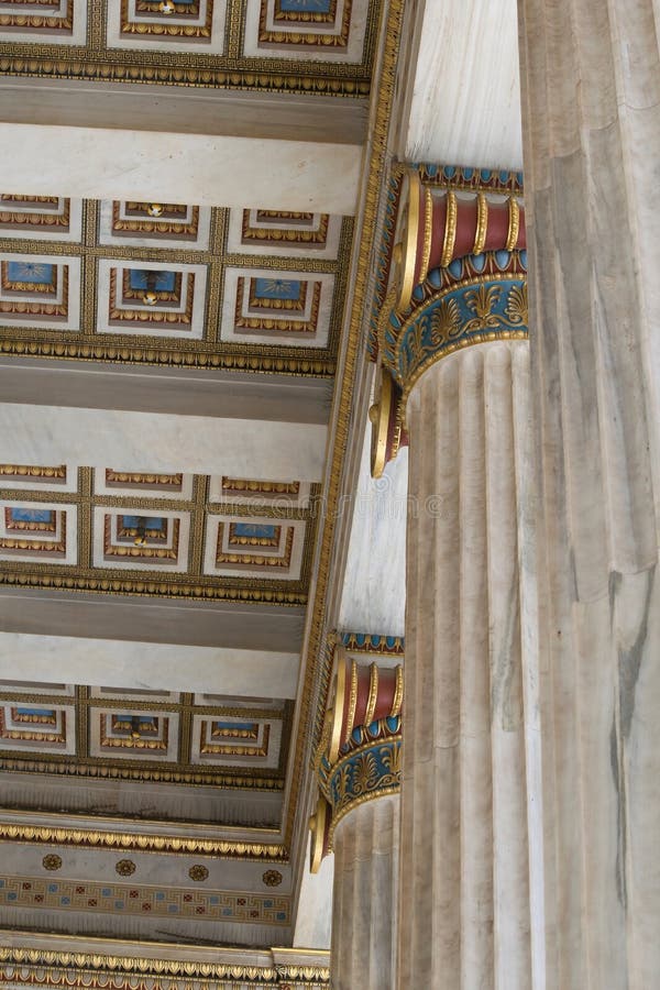 Magnificent Columns and Elements of Neoclassical Architecture, Academy ...