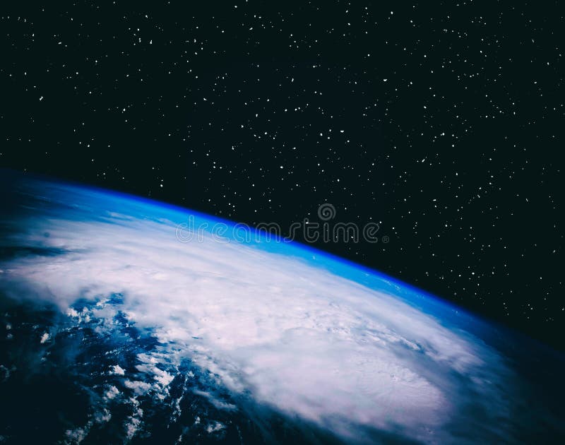 Magnificent Earth in Outer Space. the Elements of this Image Furnished ...