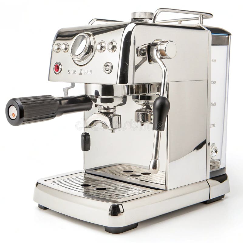 Magnificent Espresso Machine Stock Illustration - Illustration of ...