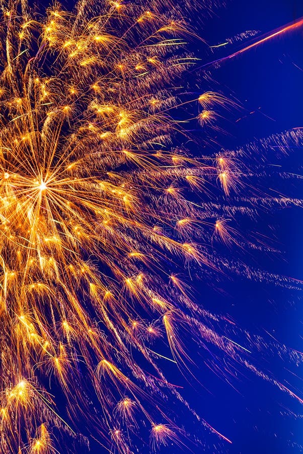 Magnificent Fireworks Background Vertical Image Stock Photos - Free ...
