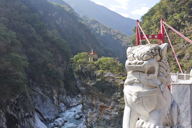 Magnificent Gorge in Taroko National Park, Taiwan Stock Image - Image ...