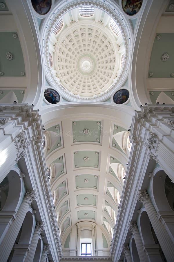 Magnificent Interior Ceiling Cathedral Editorial Image - Image of ...