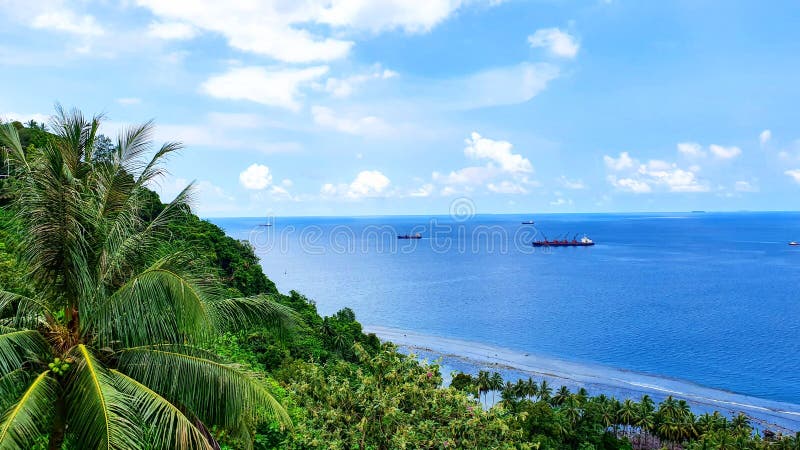 A Magnificent Landscape in Land of Sumatera Stock Photo - Image of ...