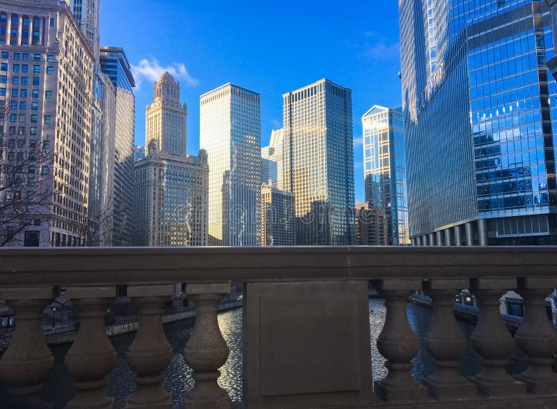 Magnificent mile, chicago editorial photography. Image of famous ...