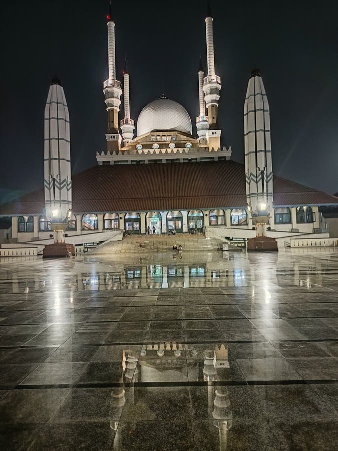 The Magnificent Mosque in Indonesia, Precisely in Semarang, Central ...