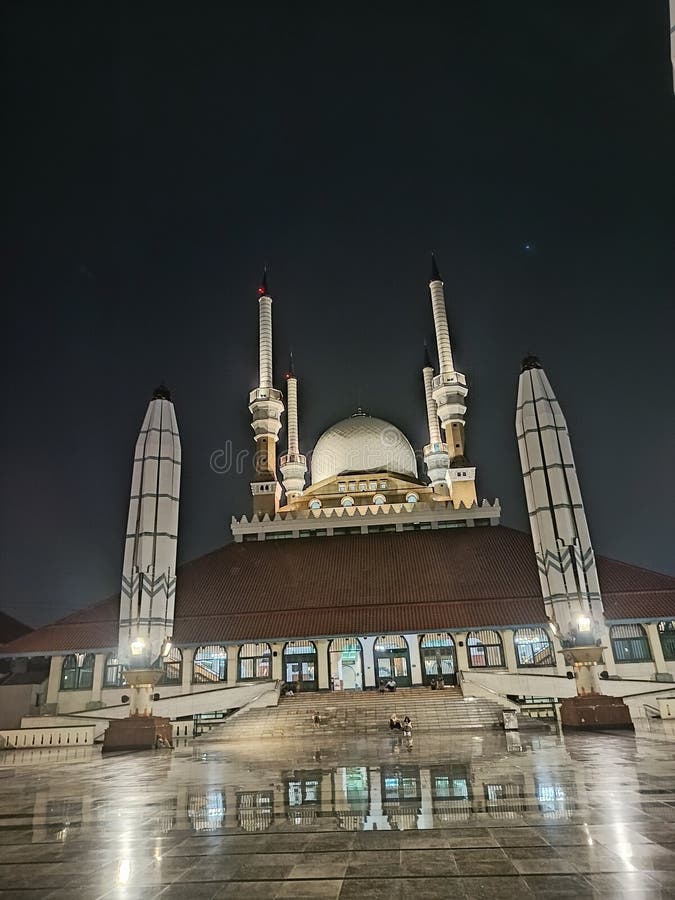 The Magnificent Mosque in Indonesia, Precisely in Semarang, Central ...