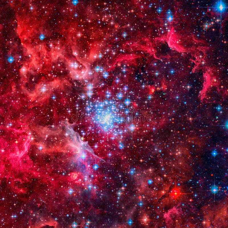 Magnificent Nebula in Outer Space. Stock Photo - Image of astronomy ...