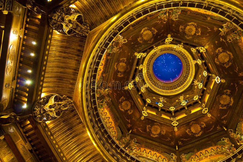 Magnificent palace zenith stock image. Image of mural - 43455865