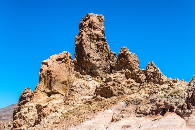 Magnificent Rocks on Mount Teide, Tenerife Stock Photo - Image of ...