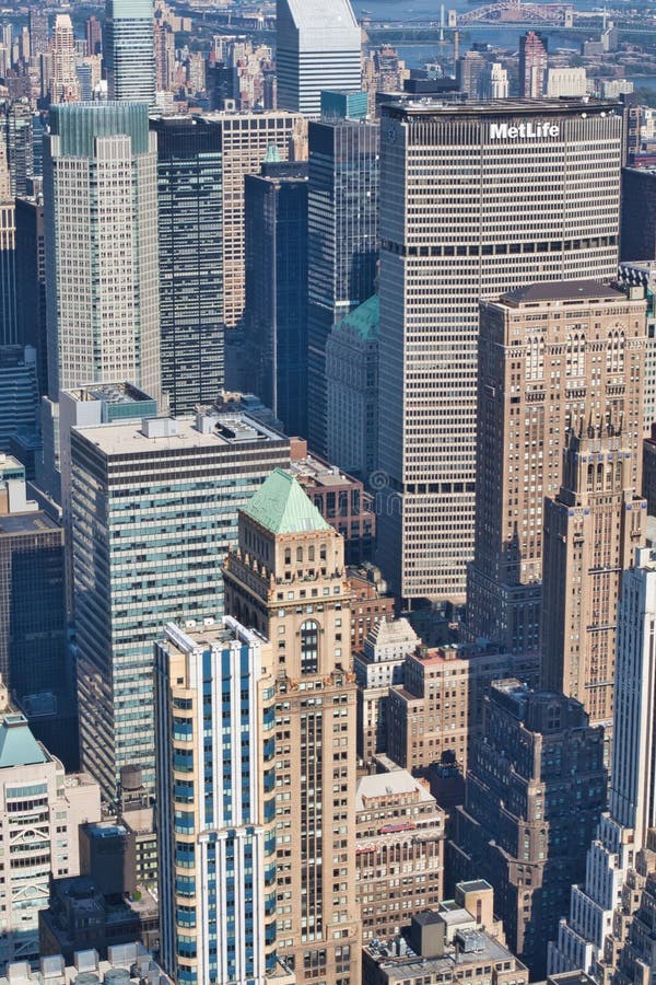 Magnificent Sight of New York City from an Elevated Perspective in the ...