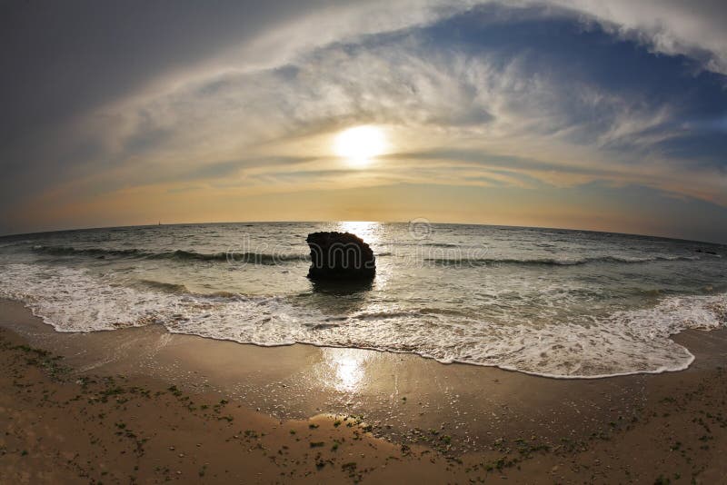 Magnificent sunset stock photo. Image of rocks, beauty - 194649852