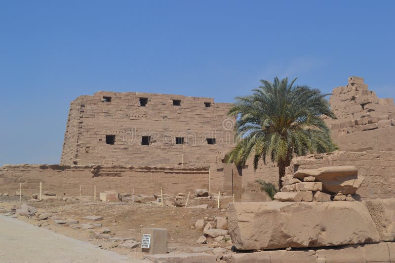 Temple of the Sun God Amon-Ra Stock Image - Image of gods, ambiguous ...