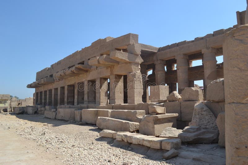 Temple of the Sun God Amon-Ra Stock Image - Image of gods, ambiguous ...