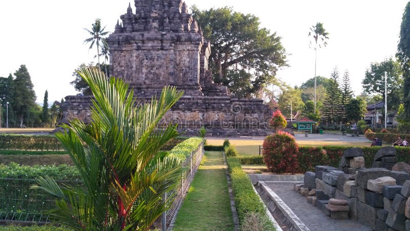 Magnificent and Unique Temple Building Stock Image - Image of tree ...