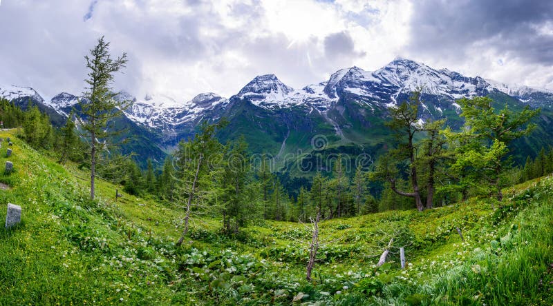 Magnificent View of the Alps Stock Image - Image of nature, blue: 72102227