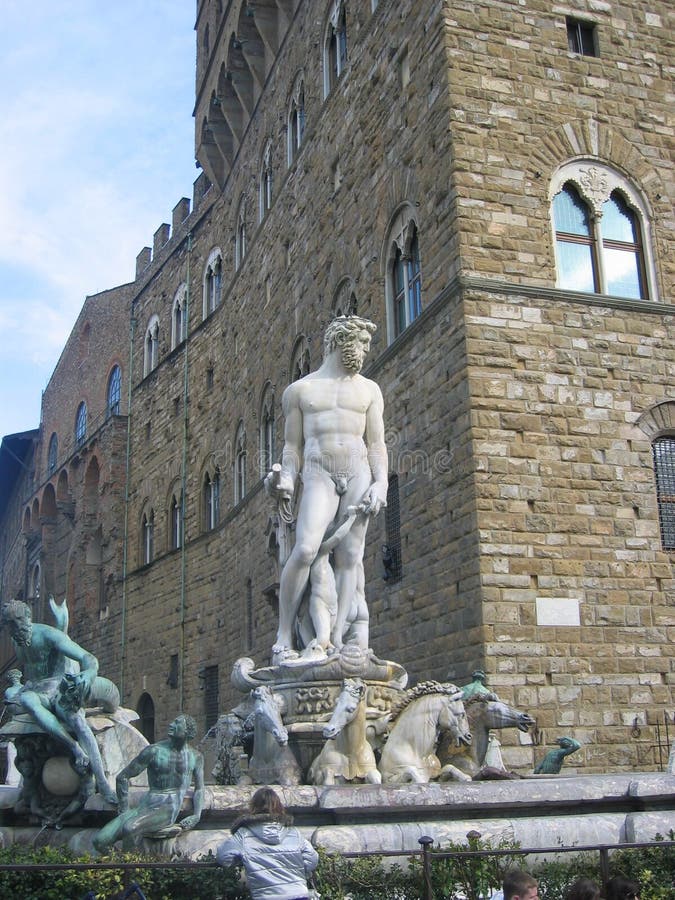 Magnificent Views of Stone Statue in Rome, Italy Stock Photo - Image of ...