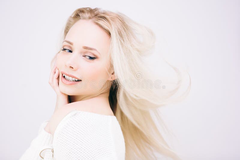 Magnificient blond girl stock image. Image of beautiful - 29232191