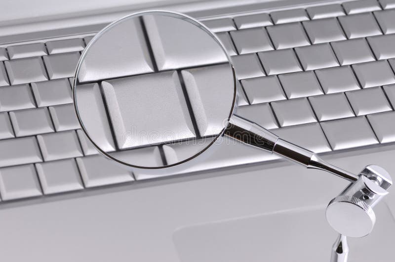 Magnified key stock image. Image of creativity, equipment - 7689527