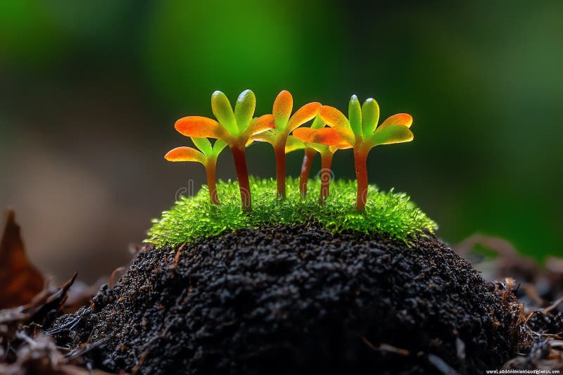 Magnified Moss, Tiny Fronds, Hidden Forest Unveils a Miniature ...
