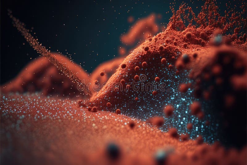 Microscopic Particles Air Stock Illustrations – 144 Microscopic ...