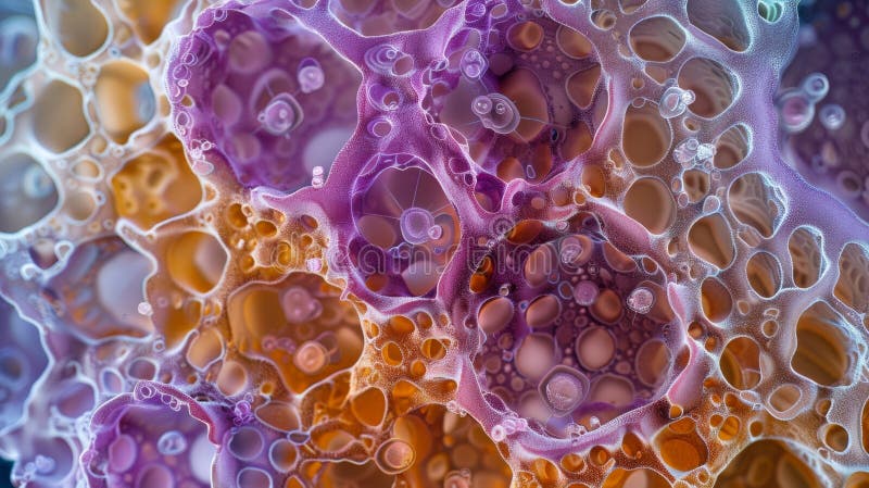 A Magnified View of the Cells Acrosome a Specialized Structure that ...