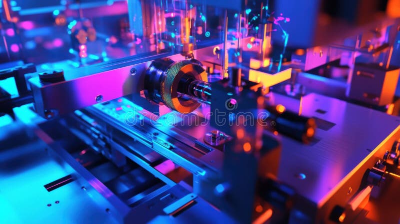 A Magnified View of a Multifunctional Assembly Station with Diverse ...