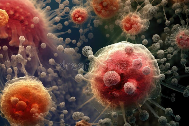 Stem Cells Under Microscope Lens Stock Photo - Image of laboratory ...