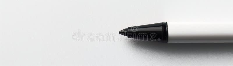 A Magnified View of a Whiteboard Marker Tip Poised To Write and Erase ...