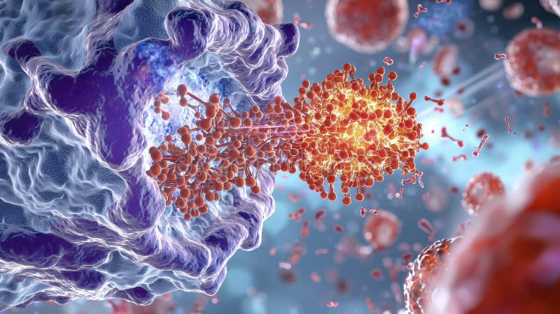 Magnified Visualization of Virus Interaction with Human Cells in a ...