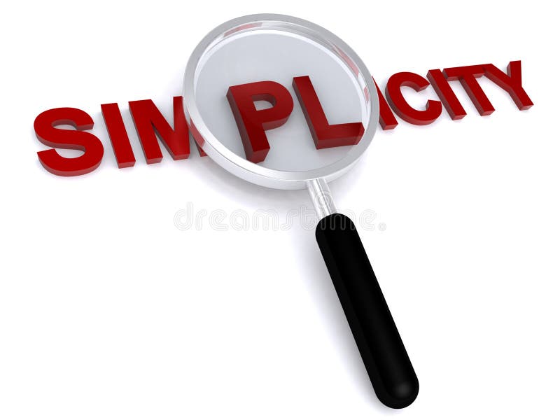 Magnified word focus stock illustration. Illustration of closeup - 16086468