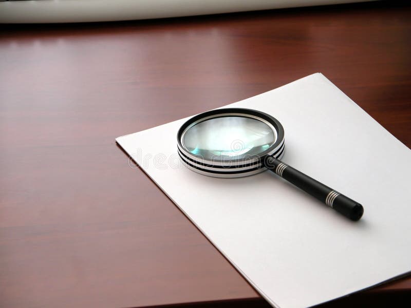 Magnifier 1 stock image. Image of glass, corporate, magnify - 2121
