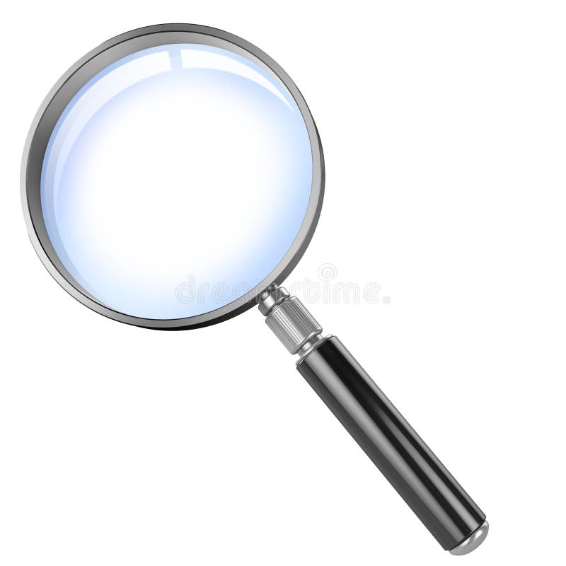 Magnifier stock vector. Illustration of lenses, investigation - 492539