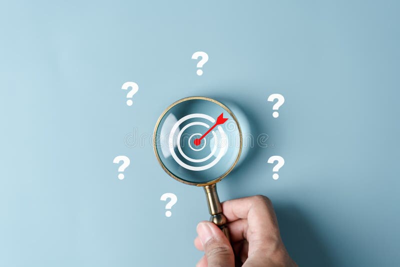 Magnifier Focus To Target Solution Target Which among Question Icon ...