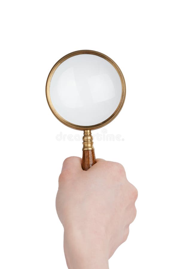 Magnifying glass stock photo. Image of discovery, inspect - 23823480