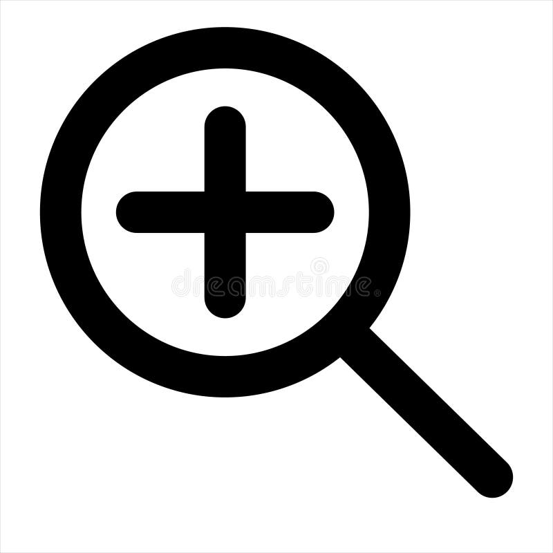In, Magnifier, Magnifying, Maximize, View, Zoom Icon Stock Illustration ... In, Magnifier, Magnifying, Maximize, View, Zoom Icon Stock Illustration ...