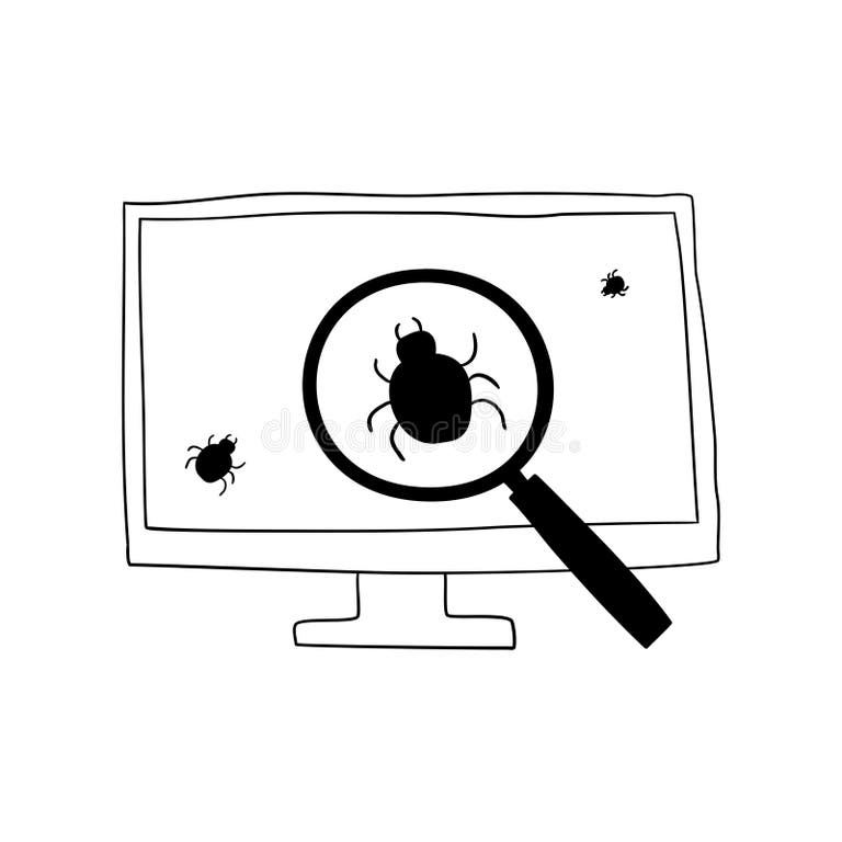 Magnifier on Software Bug. Concept of Software Debugging and Testing ...