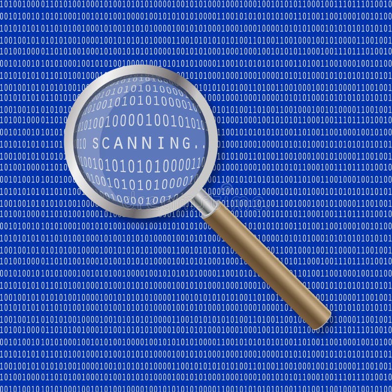 Magnifier Which Increases the Inscription in Binary Code. Scan the ... Magnifier Which Increases the Inscription in Binary Code. Scan the ...