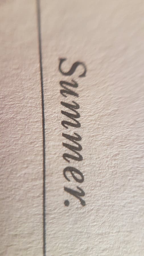 Magnify Book Text Cursive Texture Summer Stock Photo - Image of novel ...