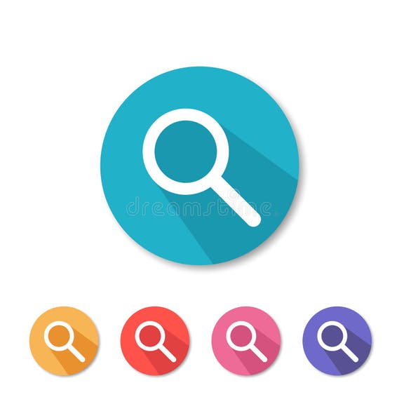 Magnify Icon. Search Icon Vector Illustration Stock Vector ...
