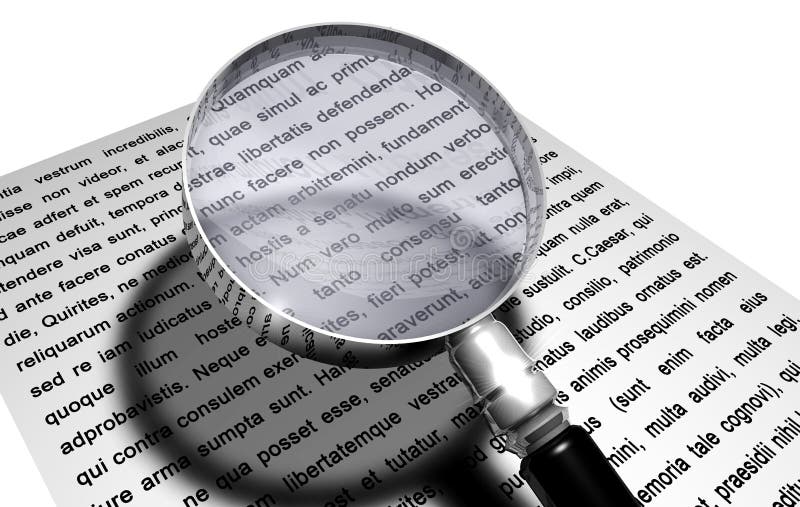 Magnify Lens stock illustration. Illustration of culture - 7164582