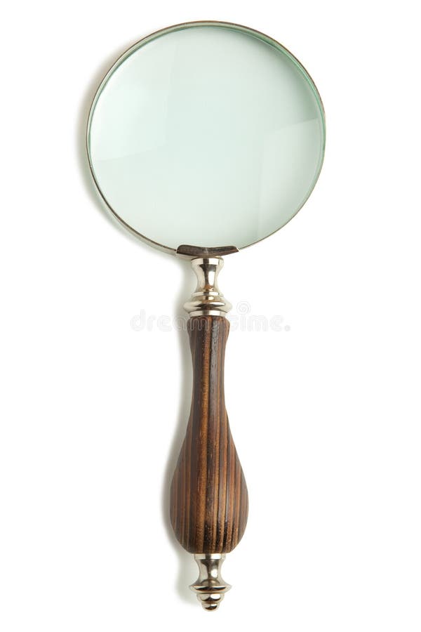 Magnifying Glass with Path stock photo. Image of focus - 4734784