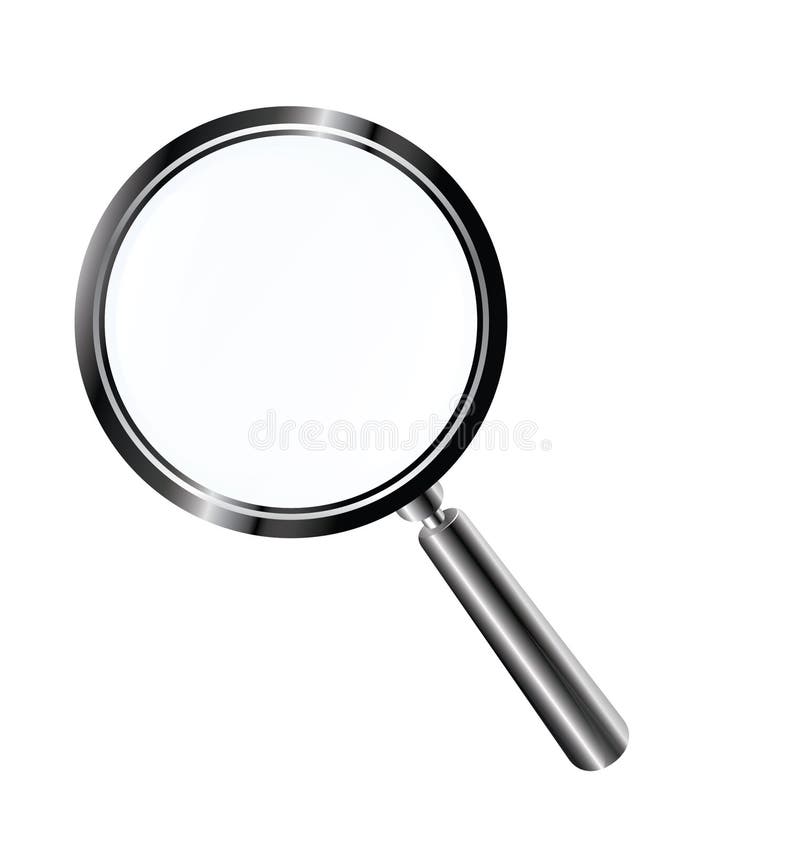 Magnifying Glass Black Stock Illustrations – 39,726 Magnifying Glass ...