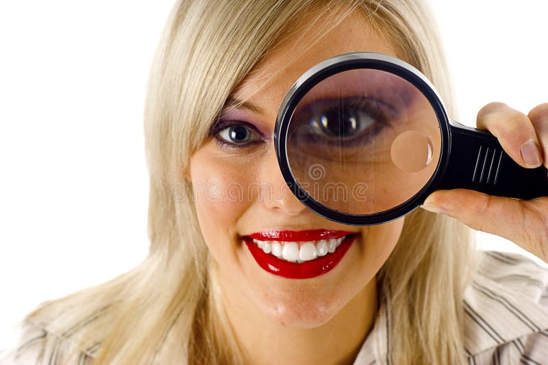Spy stock image. Image of magnifyingglass, instrument, optical - 156581