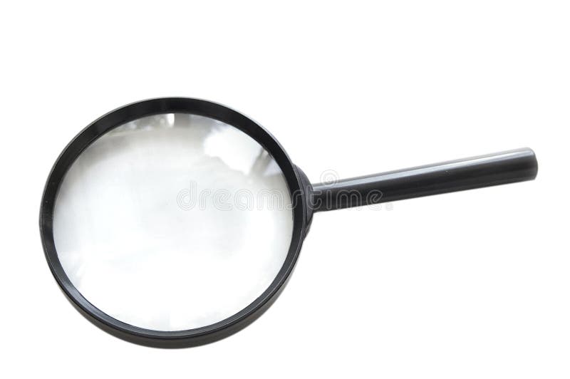 Magnifying glass stock photo. Image of white, sight, elderly - 1549616