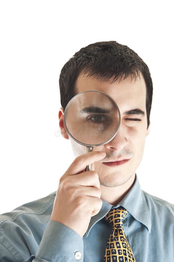 Spy stock image. Image of magnifyingglass, instrument, optical - 156581