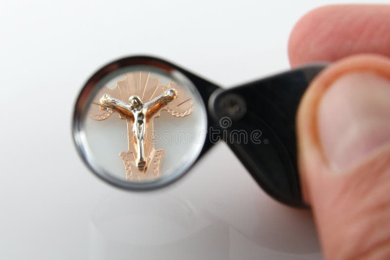 132 Jesus Magnifying Glass Stock Photos - Free & Royalty-Free Stock ...